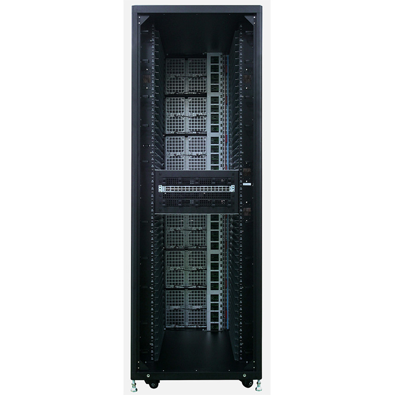 AIC 48U Intelligent Cabinet with 2 set power bank (9+1 PSU module ...