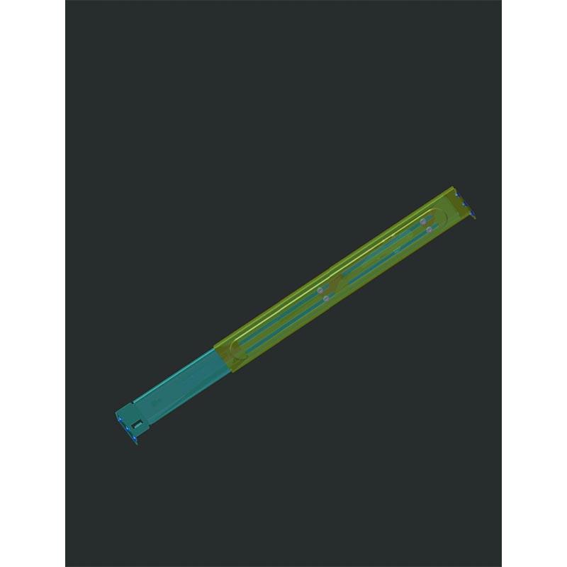 AIC 1U 18" Friction Rails for 600mm depth cabinet - PCI Case