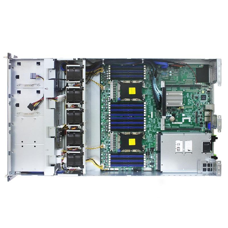 2U Dual GPU Server/Workstation with 8 x 3.5” Hot-Swap - PCI Case